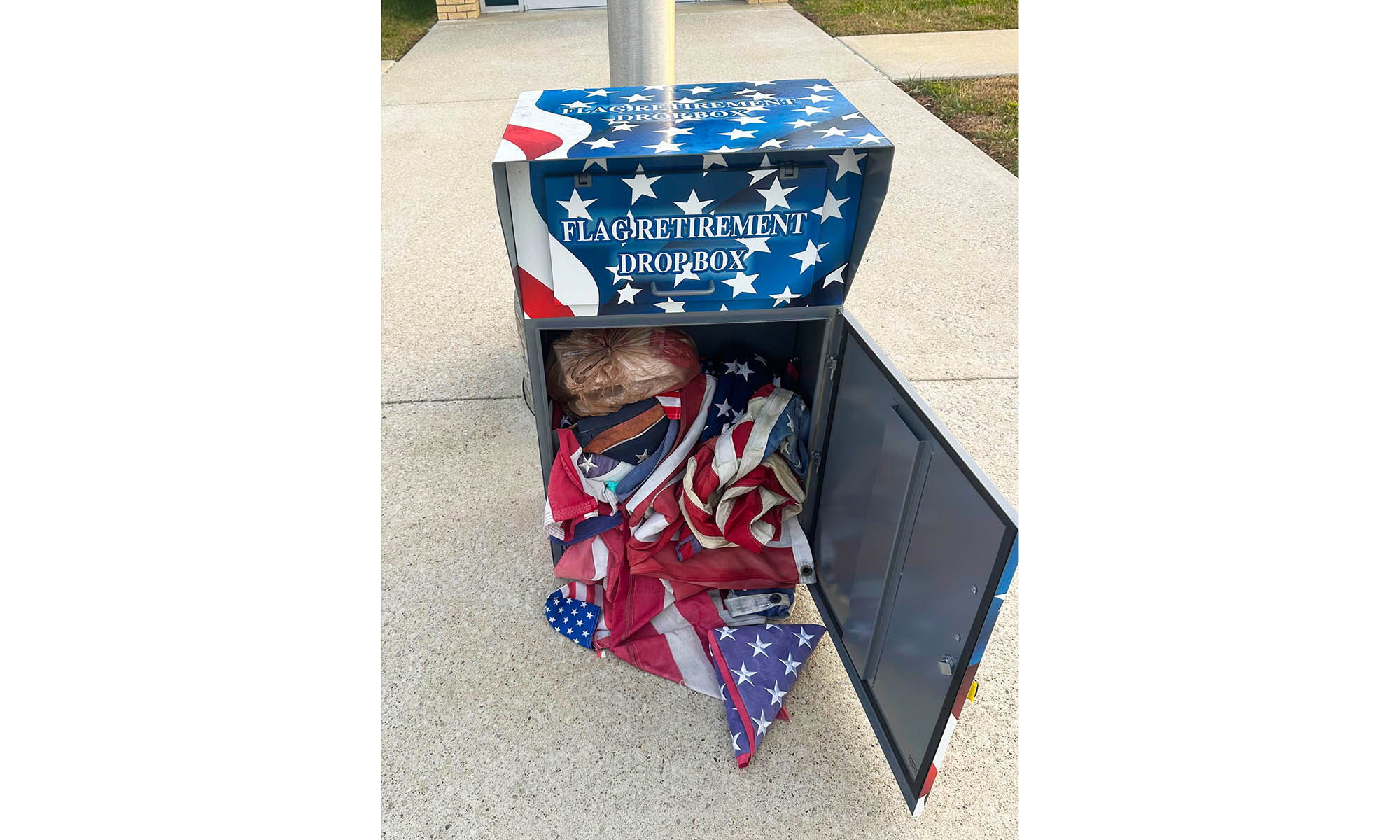 Flag Retirement Box Speaks Out - Hurricane Breeze Newspaper